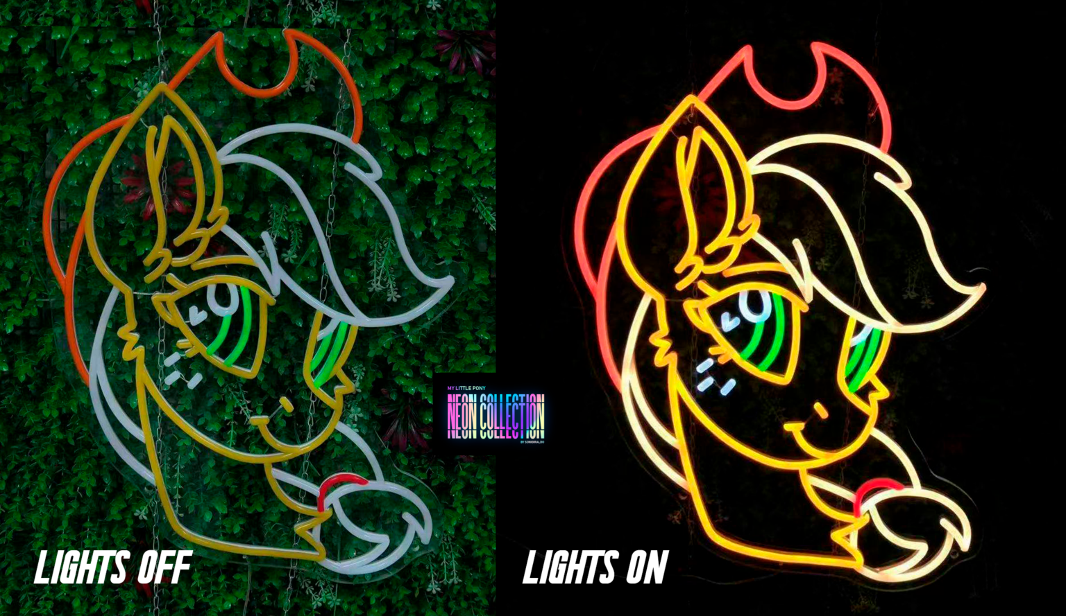 Neon Signs - My Little Pony - MLP FiM - NeonFlex - Sonigiraldo Shop